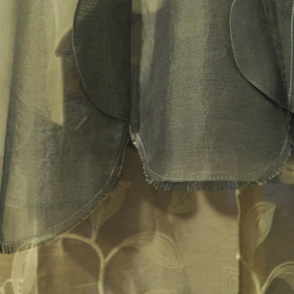 Christopher Kane | Dresses | Nwt Christopher Kane Silk Organza Scallop ...